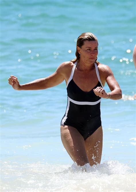 Deborah Hutton In Swimsuit At Bronte Beach In Sydney 01202018 Hawtcelebs