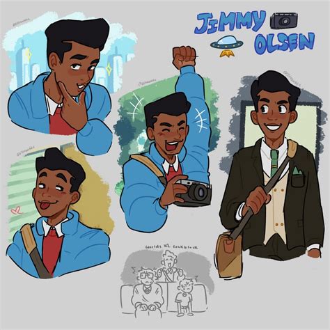 Clark Kent Lois Lane And Jimmy Olsen Dc Comics And More Drawn By Straw Bbz Danbooru