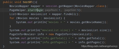 Pagehelper获取数据总条数pagehelper 总条数 Csdn博客