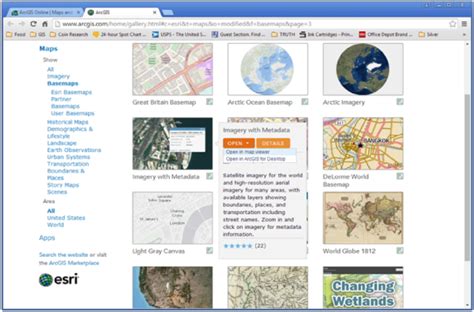 How To Add An Esri Basemap To Arcgis Desktop Geographic Canvas