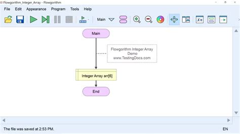 Flowgorithm Integer Array Testingdocs