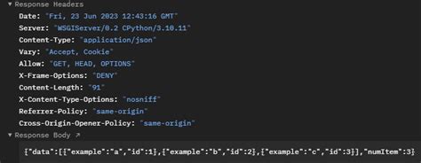 Python Drf Response Returns String With Formatting Characters