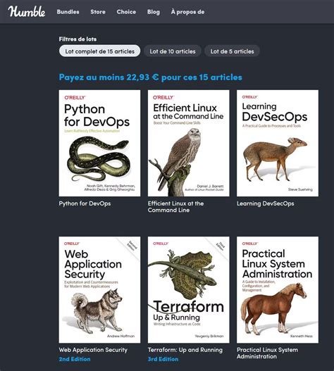 Maxime Rolland Sur Linkedin Humblebundle Livres Formation Tech Oreilly