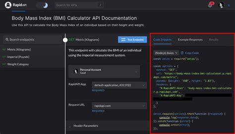 How To Build A BMI Calculator App Using BMI Calculator API