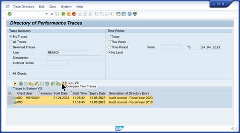 St05 Trace Directory Sap Community