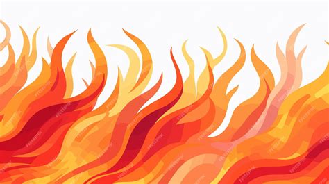 Modern Decorative Flame Background Vector Design Premium Ai Generated