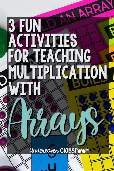 3 Fun Activities For Teaching Multiplication With Arrays Artofit