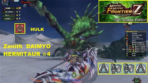 Zenith Daimyo Hermitaur ☆4 Mhfz Private Server Youtube