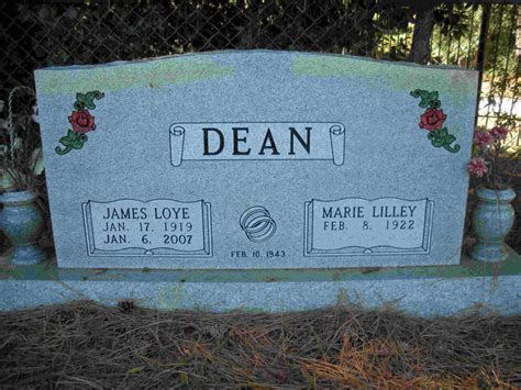 James Loye Dean 1919 2007 Homenaje De Find A Grave