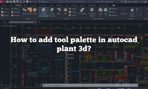 How To Add Tool Palette In Autocad Plant 3d CADdikt