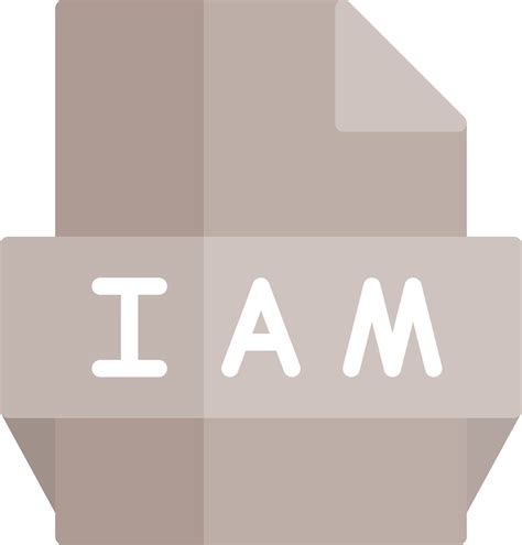 Iam File Format Icon 15691771 Vector Art At Vecteezy