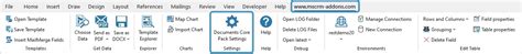 Documentscorepack Template Designer Settings Mscrm Knowledgebase