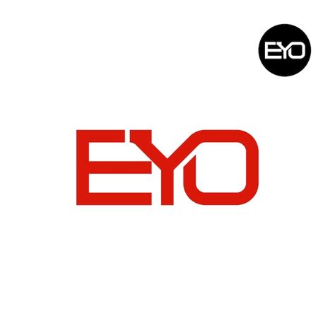 Premium Vector Eyo Logo Letter Monogram Design