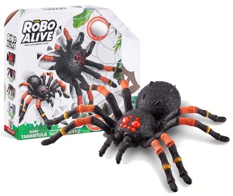 ZURU ROBO ALIVE Figurka Interaktivní VELKÁ TARANTULA Pavouk za 1032 Kč ...
