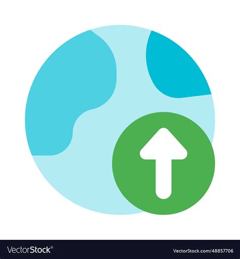 Uploading Data On Websites For Users Royalty Free Vector