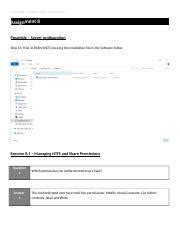 Windows System Administration Managing Permissions Libraries Course Hero