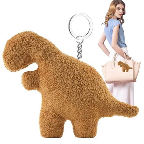 Dino Nugget Plush Keychain Brontosaurus Pterodactyl Stegosaurus Ebay