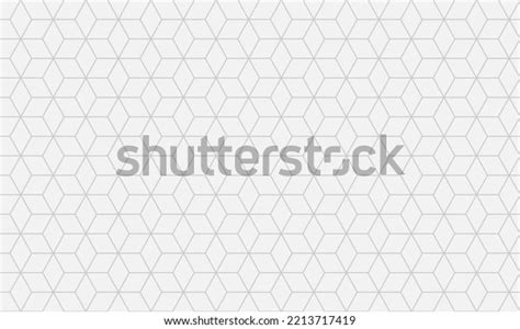 White Hexagonal Mesh Texture Stylish Hexagonal Stock Vector Royalty
