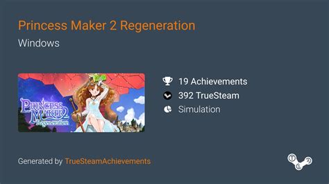 Princess Maker 2 Regeneration Achievements Truesteamachievements