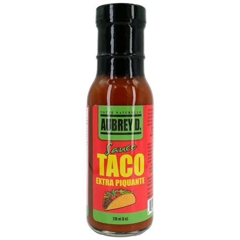 Extra Spicy Taco Sauce • Marché Ctfo