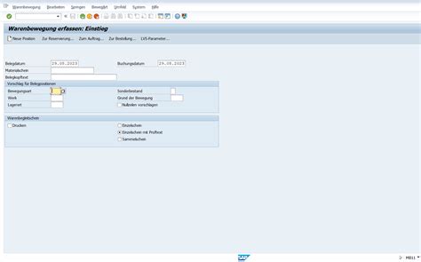 Mb11 Goods Movement Sap Transaction Code Erpyourself