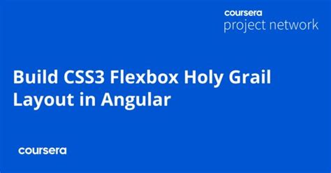Build Css3 Flexbox Holy Grail Layout In Angular Coursya