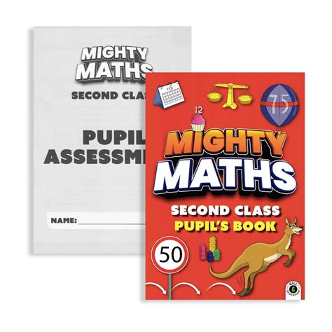 Mighty Maths Pupils Book And Assessment Book Set 1st Class