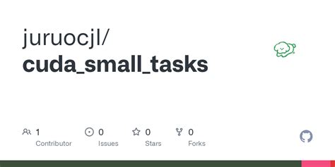 Github Juruocjl Cuda Small Tasks