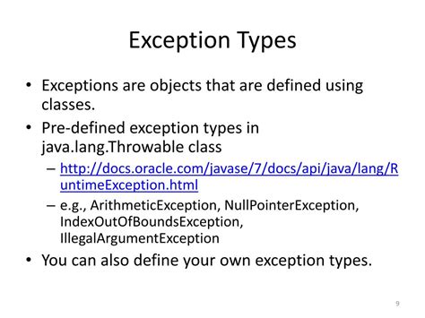 Ppt Exception Handling Powerpoint Presentation Free Download Id