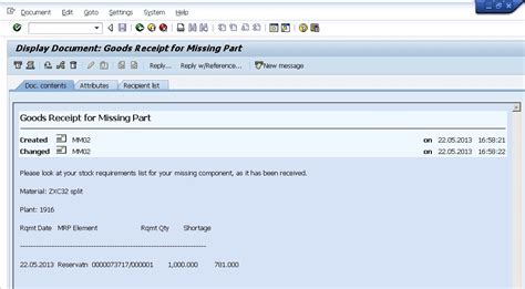 Missing Parts Check At The Time Of Gr In Sap Mm In Sap Community