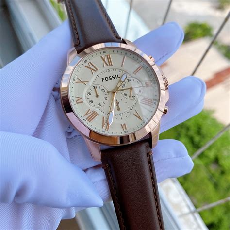 Đồng Hồ Nam Fossil FS4991 Dây Da Chính Hãng 44mm Shop Đồng Hồ Xách Tay