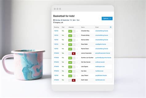 Class Booking System Bookwhen