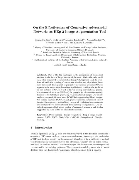 pdf on the effectiveness of generative adversarial networks as hep 2