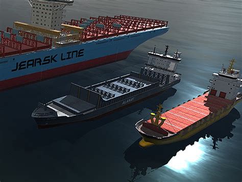 Container Ships Set 2 3d Sea Unity Asset Store