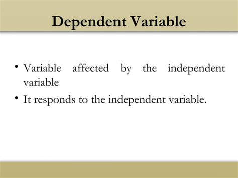 Types Of Variables PPT
