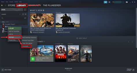 How To Uninstall Steam Games