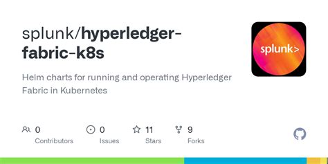 Github Splunk Hyperledger Fabric K S Helm Charts For Running And Operating Hyperledger Fabric