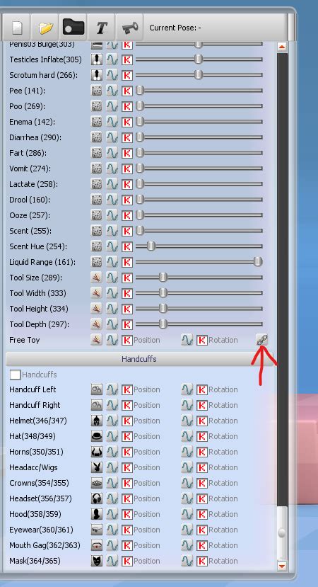 How To Add A Toy In Pose Editor Help LoversLab