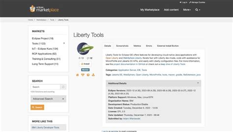 How To Use The Liberty Tools For Eclipse Ide Open Liberty Posted On The Topic Linkedin
