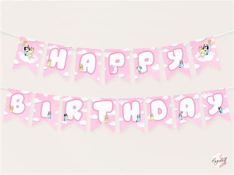 Bluey Bingo Birthday Game Bluey Birthday Bingo Instant Etsy