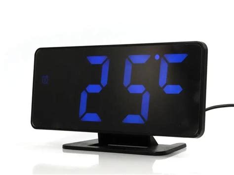 Часы Vst 888 с Датчиком Температуры Электронный Будильник Зеркальные Цифровые Часы Ft — в