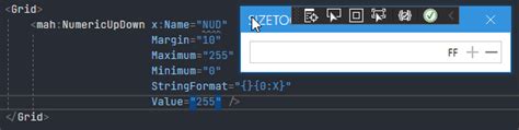 Can Numericupdown Represent A Hexadecimal Value · Issue 4200