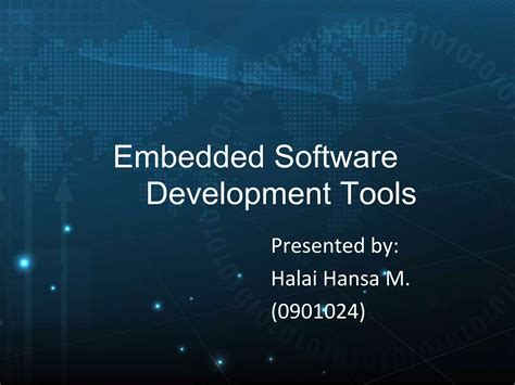 embedded system tools ppt pptx operating systems computer