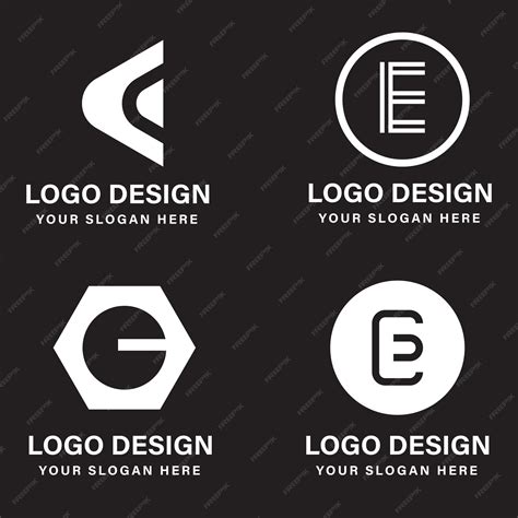 Premium Vector E Logo