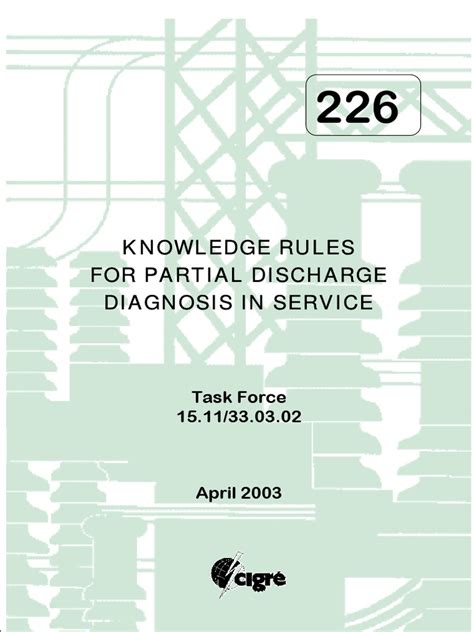 2000 Cigre 15 302 Partial Discharges In Transformer Insulation Pdf Insulator Electricity