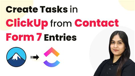 How To Create Tasks In Clickup From Contact Form 7 Entries Using Pabbly