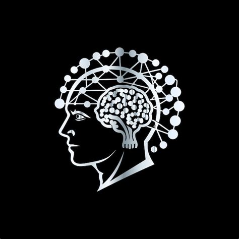 Human Head With Brain And Neural Network Artificial Intelligence