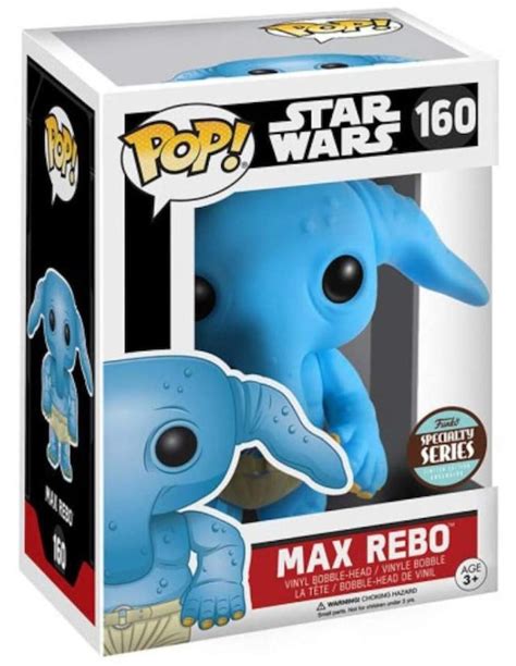 Funko Pop Star Wars Max Rebo Edición Especial 3