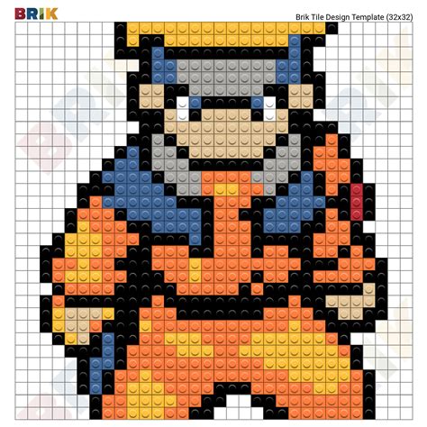 Anime Chibi Pixel Art