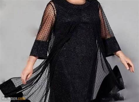 لباس مجلسی جدید خانم های چاق و تپل بلند و کوتاه سایز بزرگ 1402